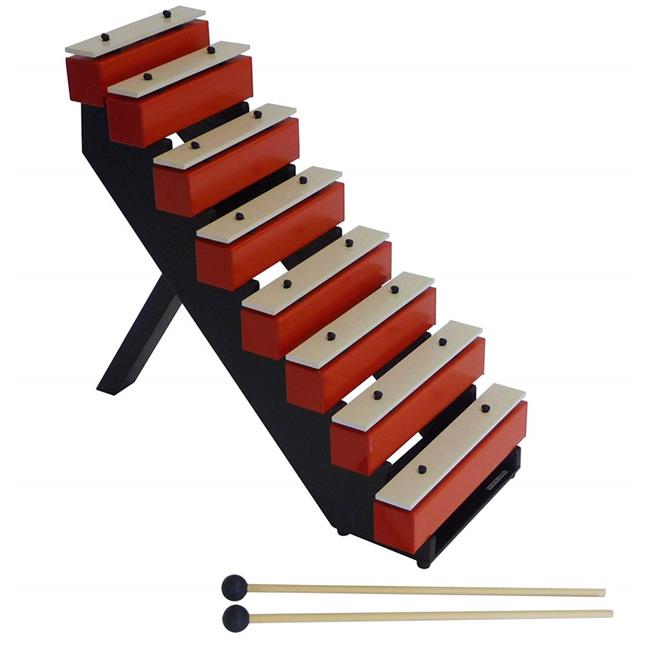 8 Note Step Bells with Stand & Mallets - Walmart.com