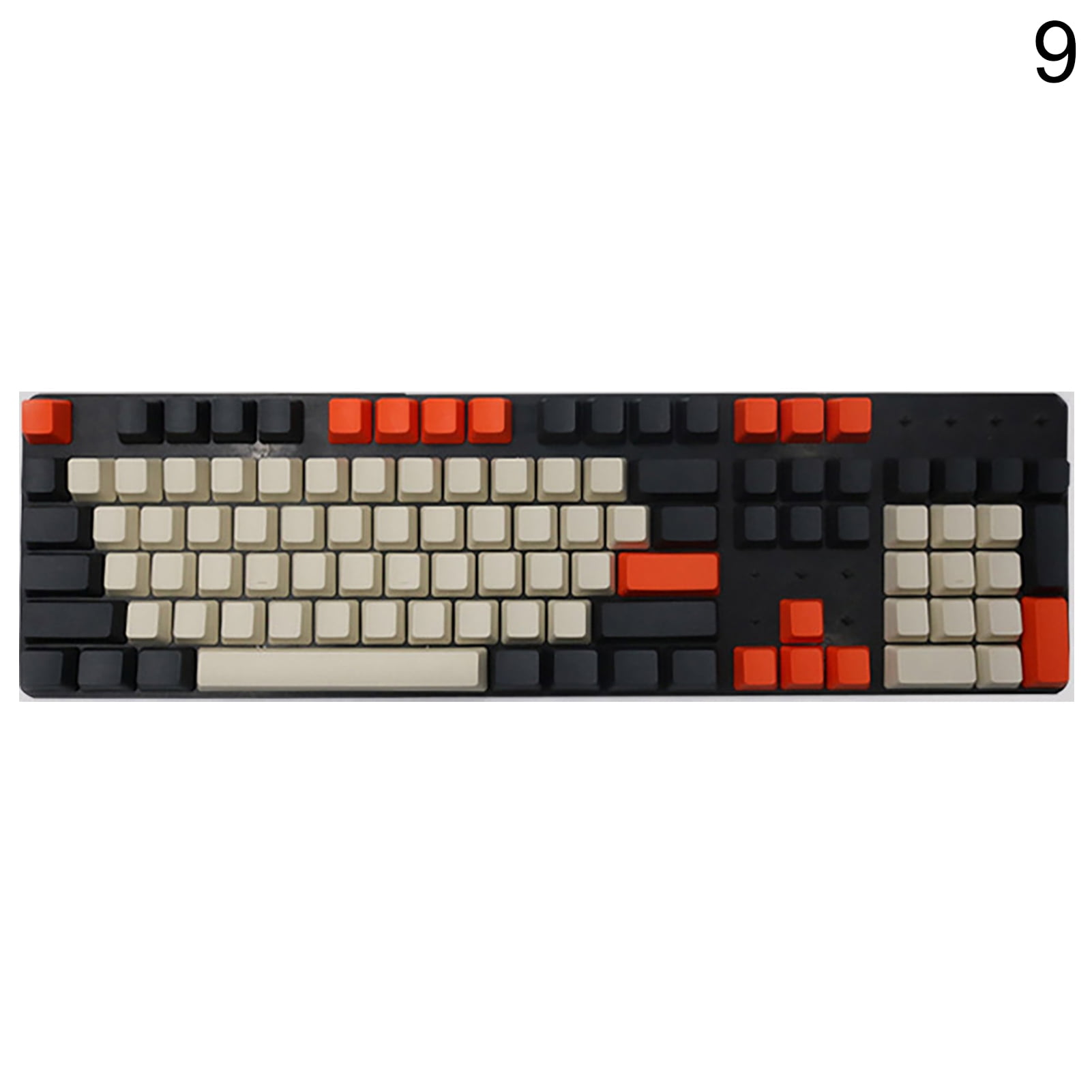 108Keys PBT Lightproof No letters Key Caps Replacement for for Cherry ...