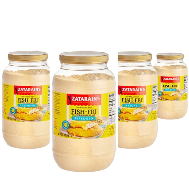 Zatarain's Seasoned Fish Fri Breading Mix | Authentic New Orleans ...