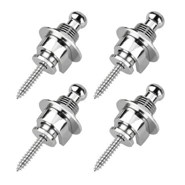 2Pcs Guitar Strap Locks Button Locks Security Retainer Anti-Rust Metal ...