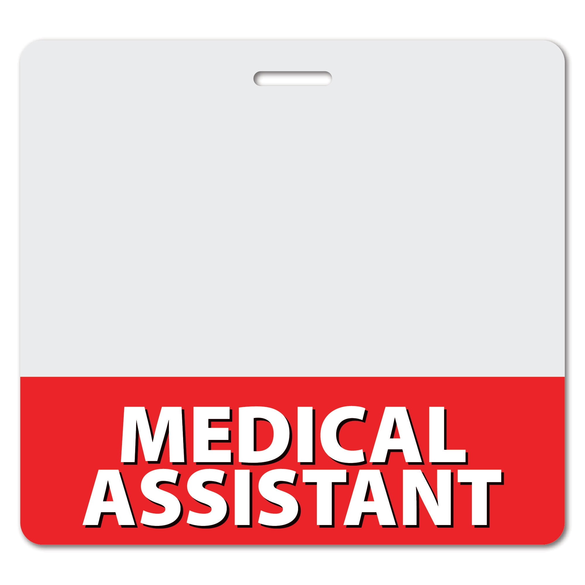 MEDICAL ASSISTANT Heavy Duty Horizontal Red (50 pack) - Spill & Tear ...