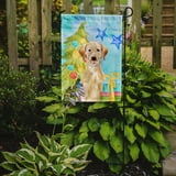 Yellow Labrador Christmas Garden Flag - Walmart.com