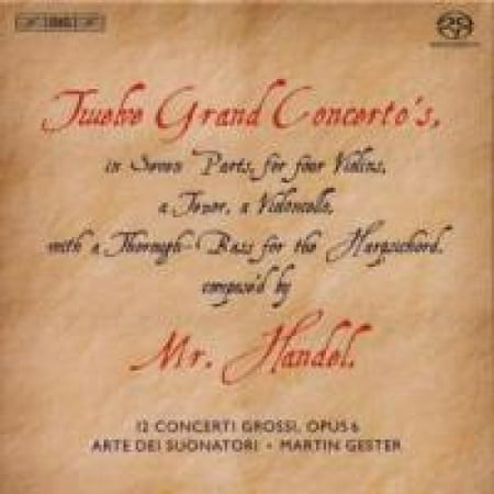 Handel: Twelve Grand Concertos | Walmart Canada