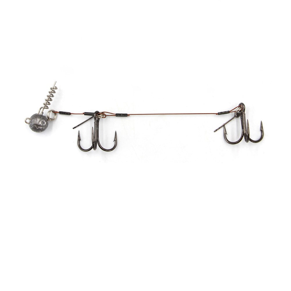 Click here for Greenne Pike Stinger Fishing Rig Treble Hook Cente... prices