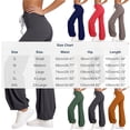 Bloomae Women Bubble Yoga Pants Drawstring Elasitc High Waist Casual ...