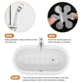 Secopad Non-Slip Bathtub Stickers, 24 PCS Safety Shower Treads ...