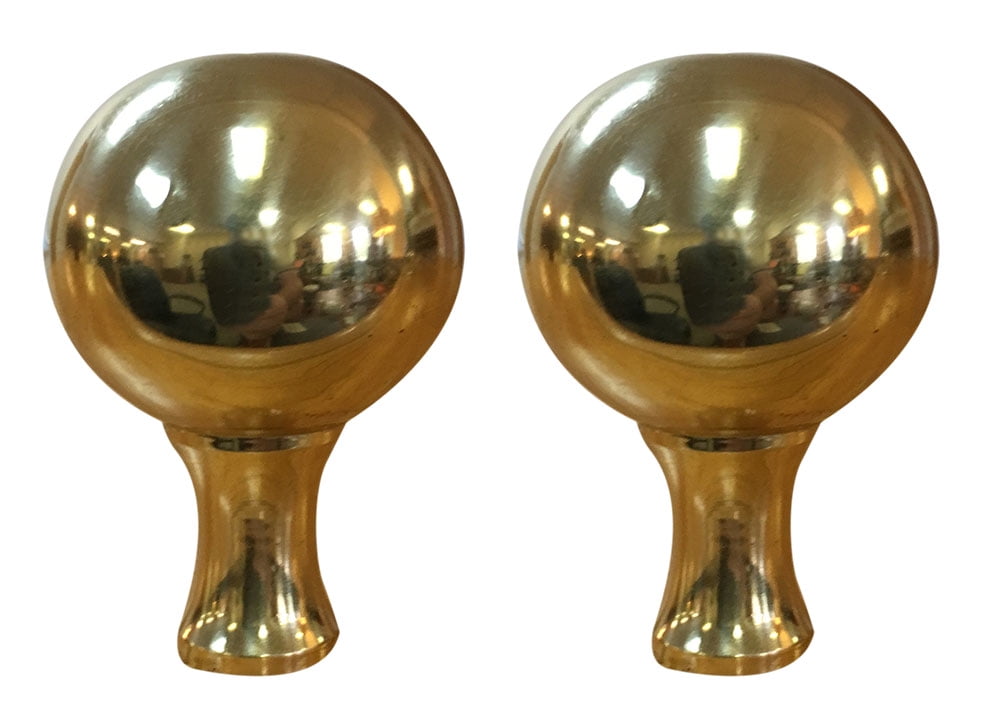 Royal Designs, Inc. Large Ball Lamp Finial for Lamp Shade, F-104PB-2 ...