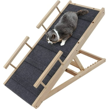 MOPHOTO Adjustable Pet Ramp,Folding Dog Ramp,Anti-Slip Dog & Cat Ramp ...