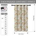Baseballs and Bats Light Beige Pattern Blackout Curtains,Triple Weaved ...