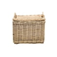 Kouboo Rattan Core Rectangular Storage Basket with Lid, Household ...