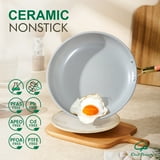 Chef Power 7 Pcs Ceramic Cookware Sets, Non-Stick Pots and Pans Set ...
