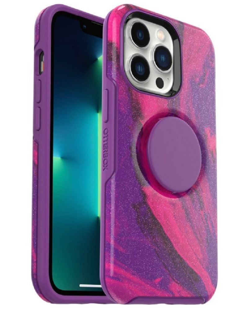 OtterBox + POP Case for Apple iPhone 13 Pro - Berry Flow - Walmart.com
