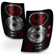 LED Tail Lights Black Housing for Jeep Wrangler JK 2007-2017 Set Brake ...