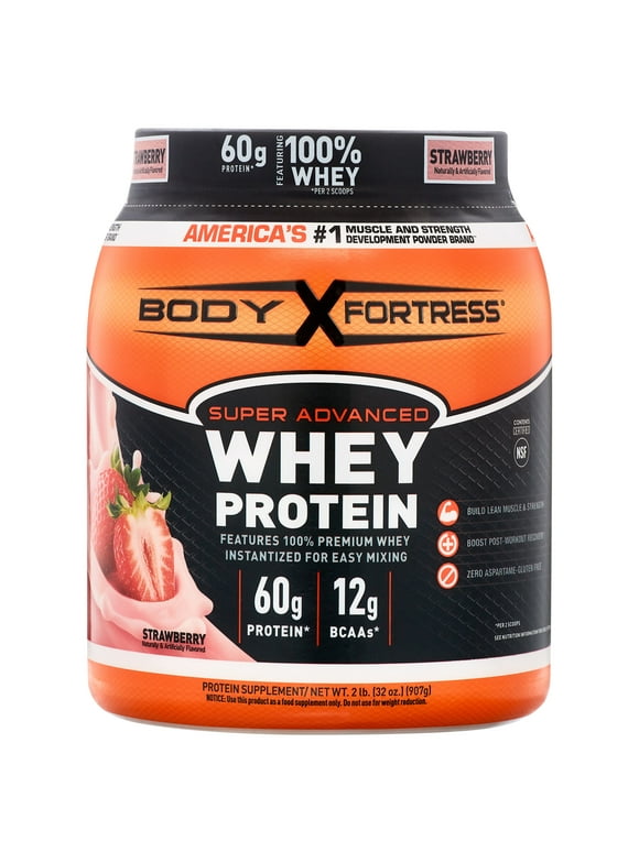 Body Fortress Whey Protein in Protein Powder - Walmart.com