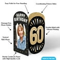 Big Dot of Happiness 60th Birthday Photo Holder Centerpieces, 4x6 ...