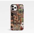 Halloween Spooky Horror Collage Tough Phone Case Compatible with iPhone ...
