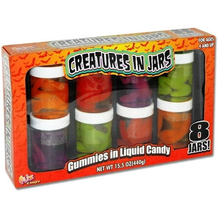 Flix Candy Creatures in Jars, 8 count - Walmart.com