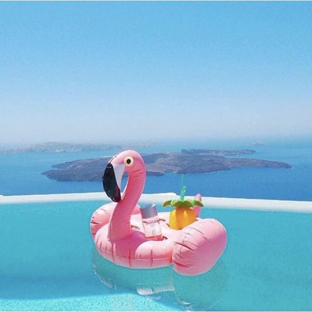 sea Flamingo Style Design Floating Tray, inflate and Introduce air ...