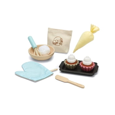 Small World Living Build-A-Burger Kids Play Set, Hamburger, Tomato ...