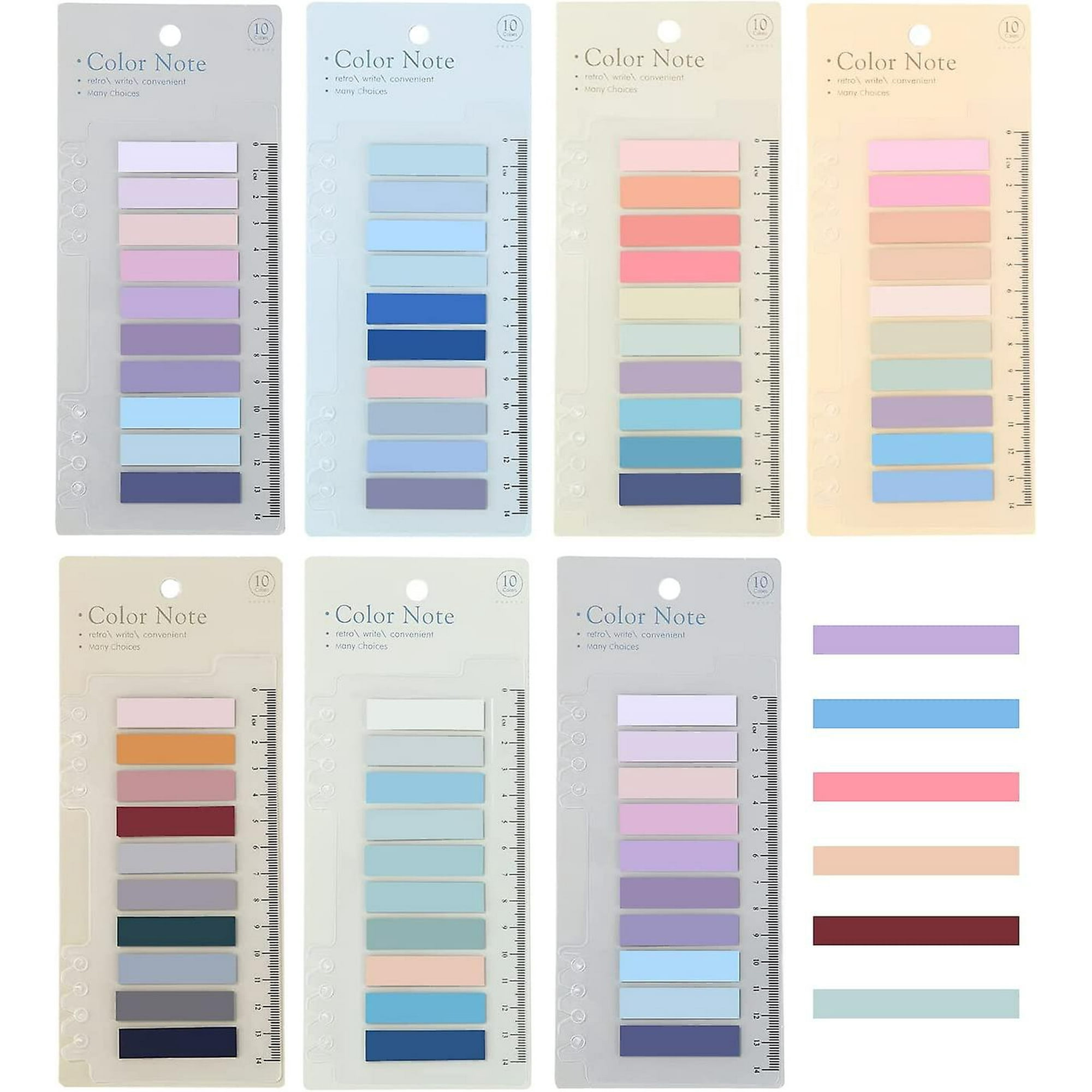 Click here for Languo 1400 Pcs Self Adhesive Page Markers  7 Styl... prices