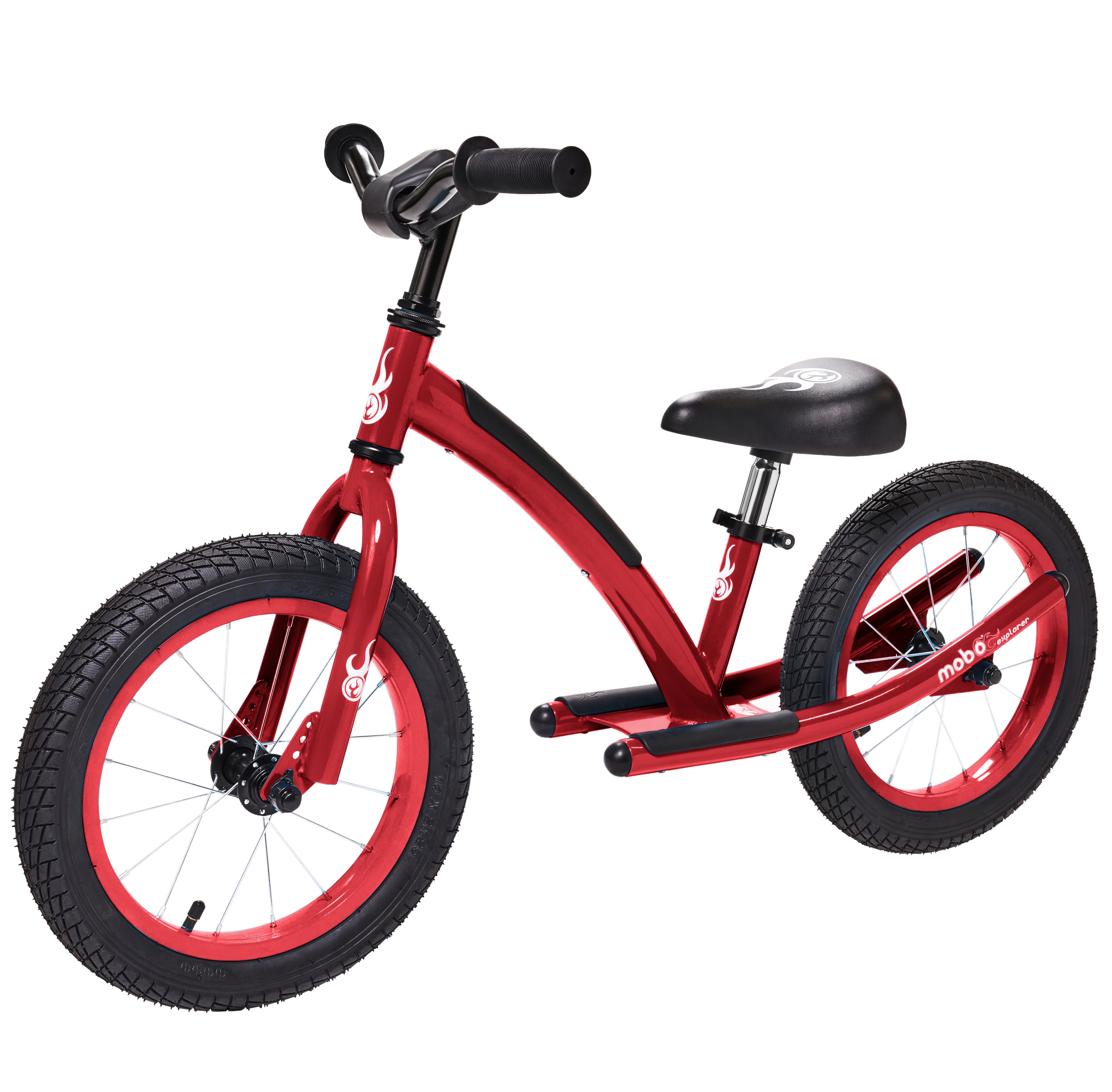 Mobo Explorer X Padded Balance Bike. Kids No-Pedal Bicycle, 14” Wheels ...