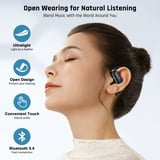 TOPVISION Open Ear headphones, Bluetooth 5.4 Wireless Earbuds with 64H ...