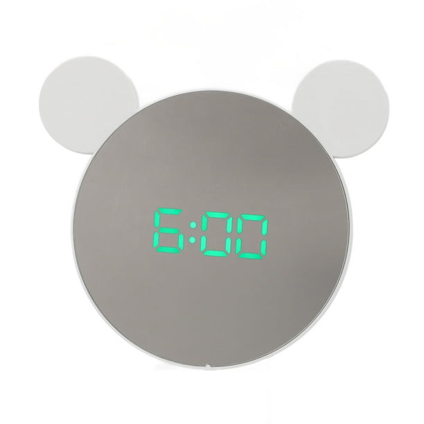 Digital Clock Mirror, Date Display Backlight Temperature Display Mirror ...