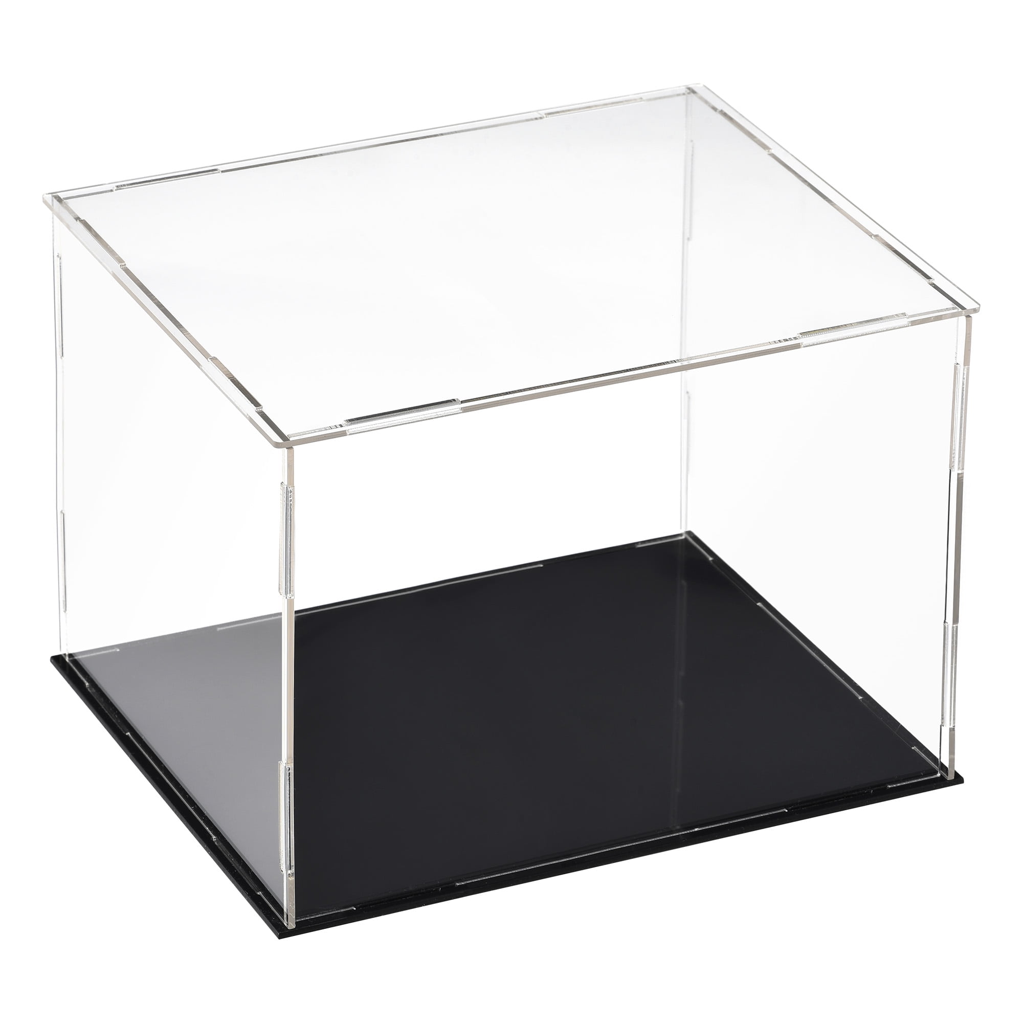 Uxcell Acrylic Clear Display Case Box Dustproof Protection Showcase ...