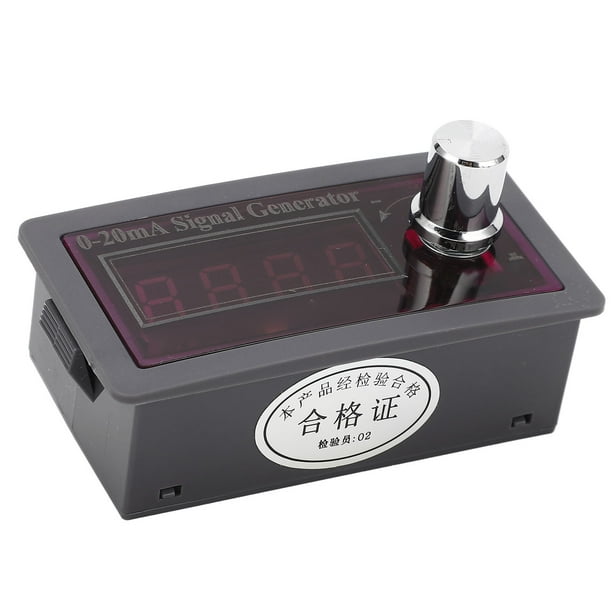 Current Signal Generator,0‑20mA Signal Generator 4 Current Analog Signal Generator Signal ...