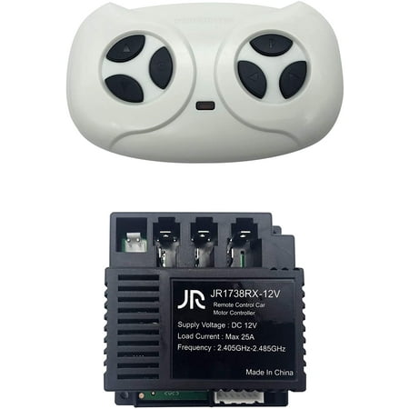 JR1738RX-12V 2.4G Bluetooth Remote Control and Receiver Kit Control Box ...