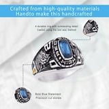 Personalized Women's Classic Square Class Ring available in Valadium ...