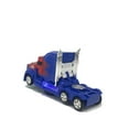 9" Transforming Robot Truck- 2 in 1 Lights Sound- Bump n Go Action Red ...