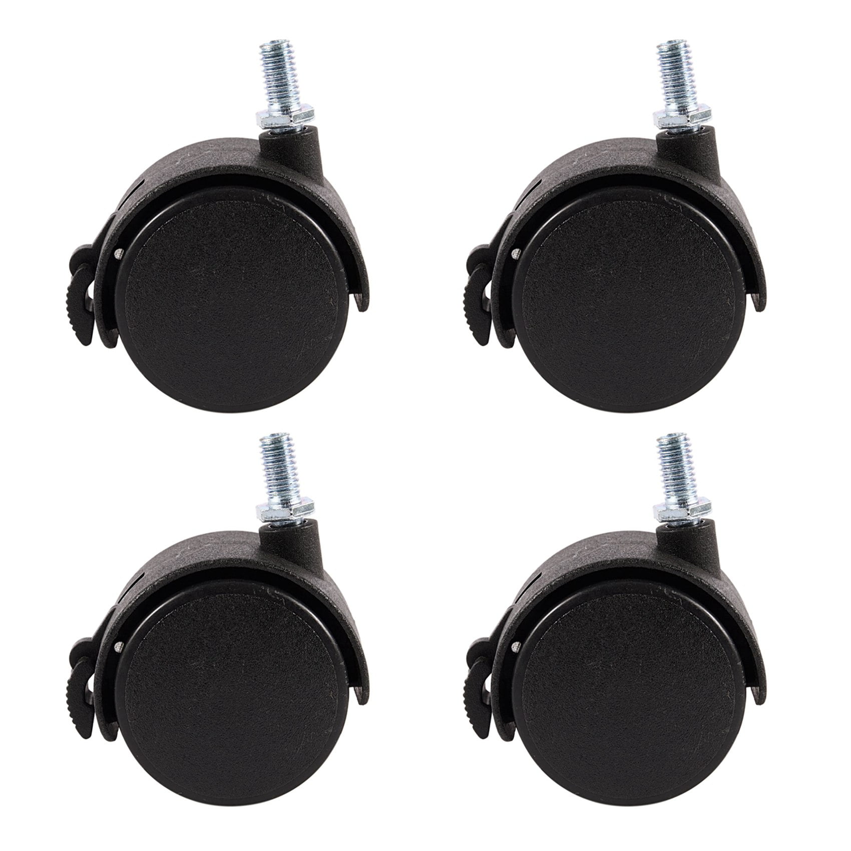 Click here for Unbranded 4x Furniture Swivel Locking Caster 8mm S... prices