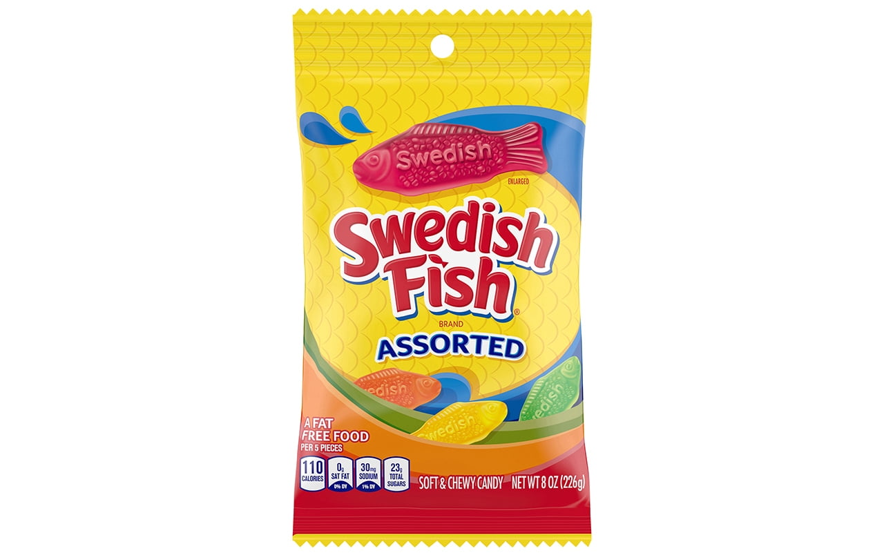 Z/Swedish Fish Assorted, 8 oz, 12 Count - Walmart.com