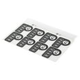 Upgrade Your Batteries Pack of Ten LED Sticker Labels Made to Fit ...
