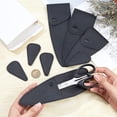 8Pcs 4 Style PU Leather Scissor Tip Protective Covers Scissor Sheath ...