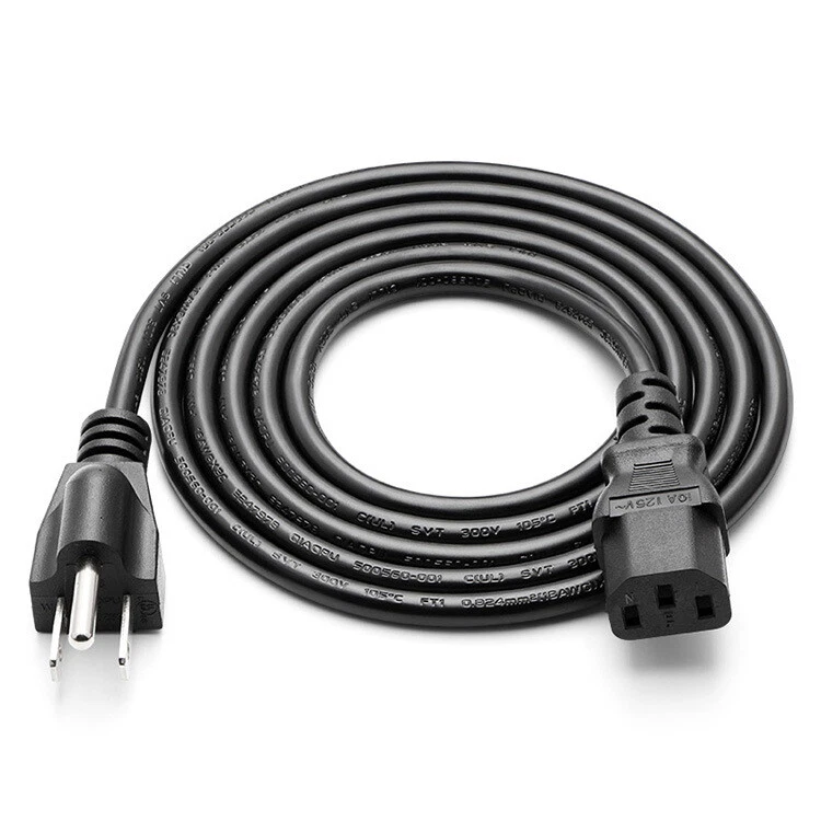 Open Box AC Power Cord Cable Plug For Compaq Laptop Mickey Mouse 3 Prong 3-Pin CANON - Walmart.com