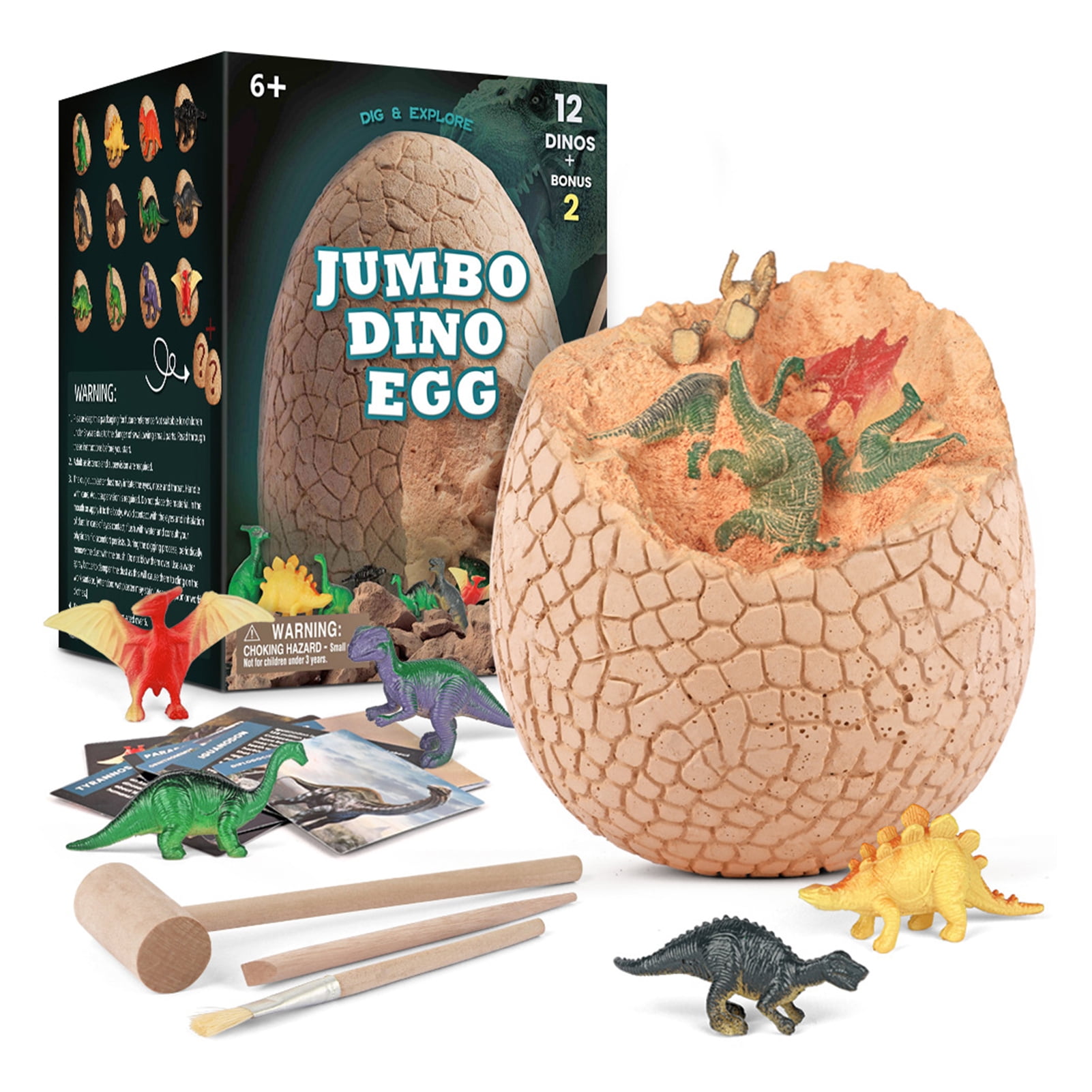 Click here for Amdohai Dinosaur Egg Toys In One Giant Filled Eggs... prices