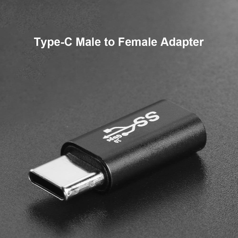 USB Type C to USB Type C Adapter 10Gbps High Speed 100W PD Charging ...