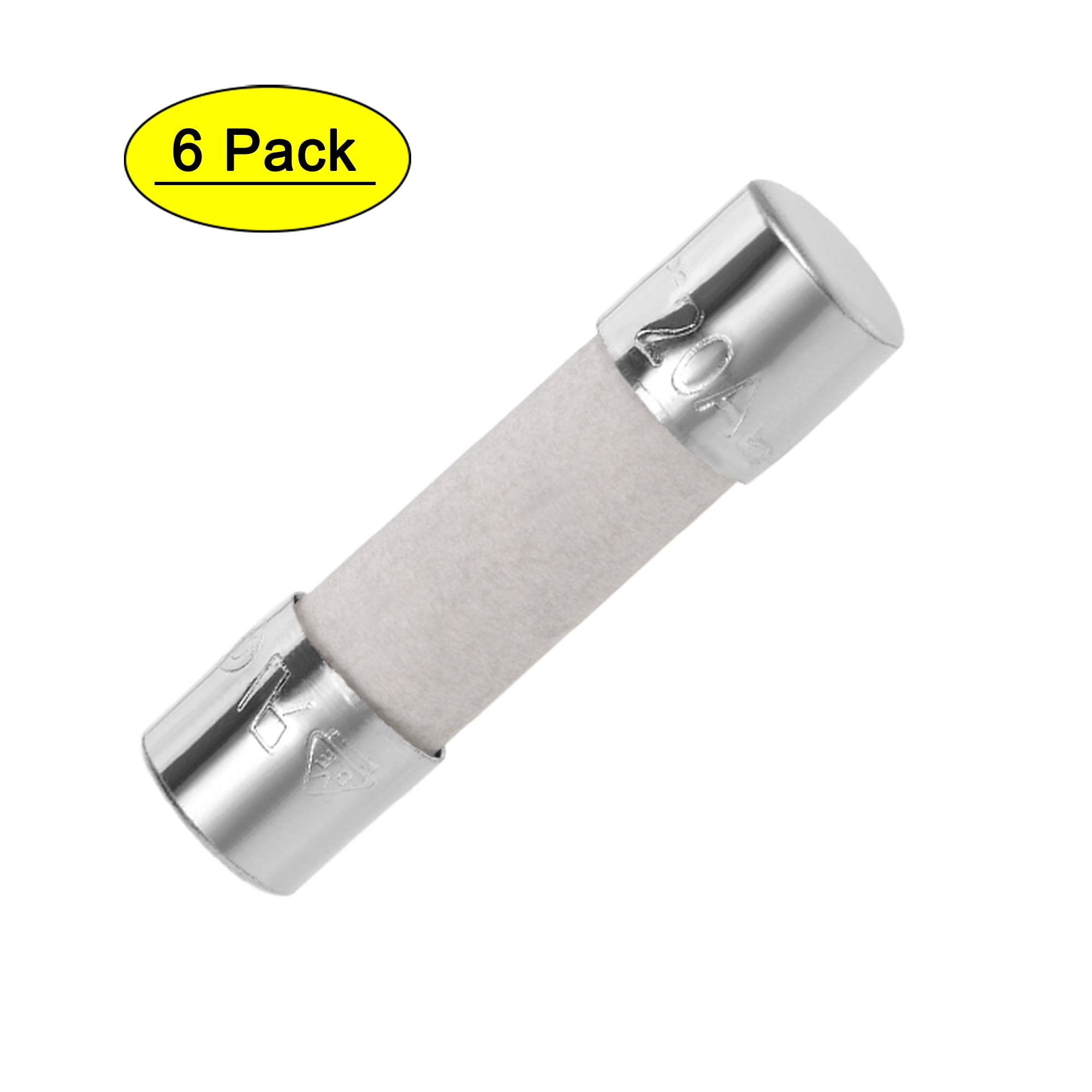 Automotive Cartridge Fuse 20A 250V 5x20mm Slow Blow Replacement for Car ...