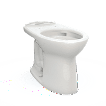 TOTO® Drake® Elongated TORNADO FLUSH® Toilet Bowl with CEFIONTECT ...