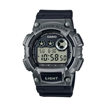 Casio Men's Heavy Duty Mud-Resistant Digital Watch, Grey TRT110H-8AV ...