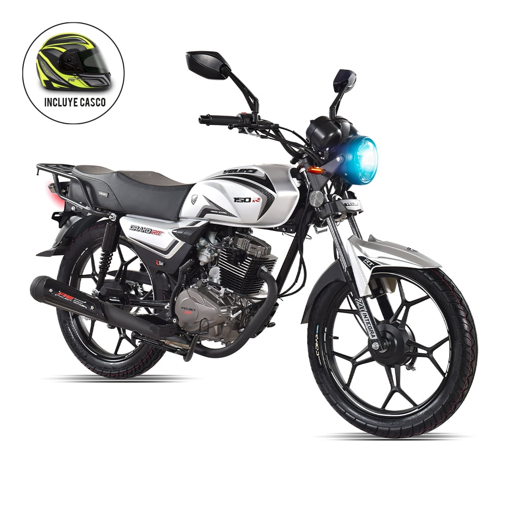 Motocicleta Veloci Drako RT 150cc 2024 Plata Veloci Drako RT 150cc 2024 | Walmart en línea