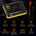 FNIRSI DSO152 Handheld Mini Oscilloscope Type-C Portable Digital Oscilloscope - Walmart.com