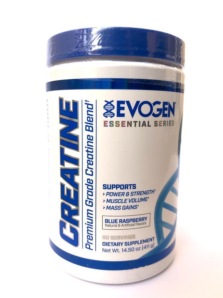 Creatina Esencial Series Blue Raspberry 411 grs Evogen. Evogen ...
