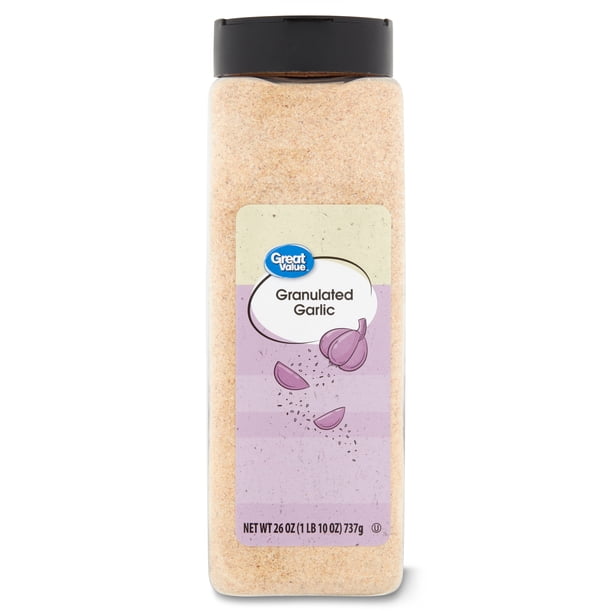Great Value Granulated Garlic, 26 oz - Walmart.com