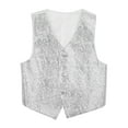 Kaerm Kids Boys Suit Vest Slim Fit V-Neck Sleeveless Wedding Gentleman ...