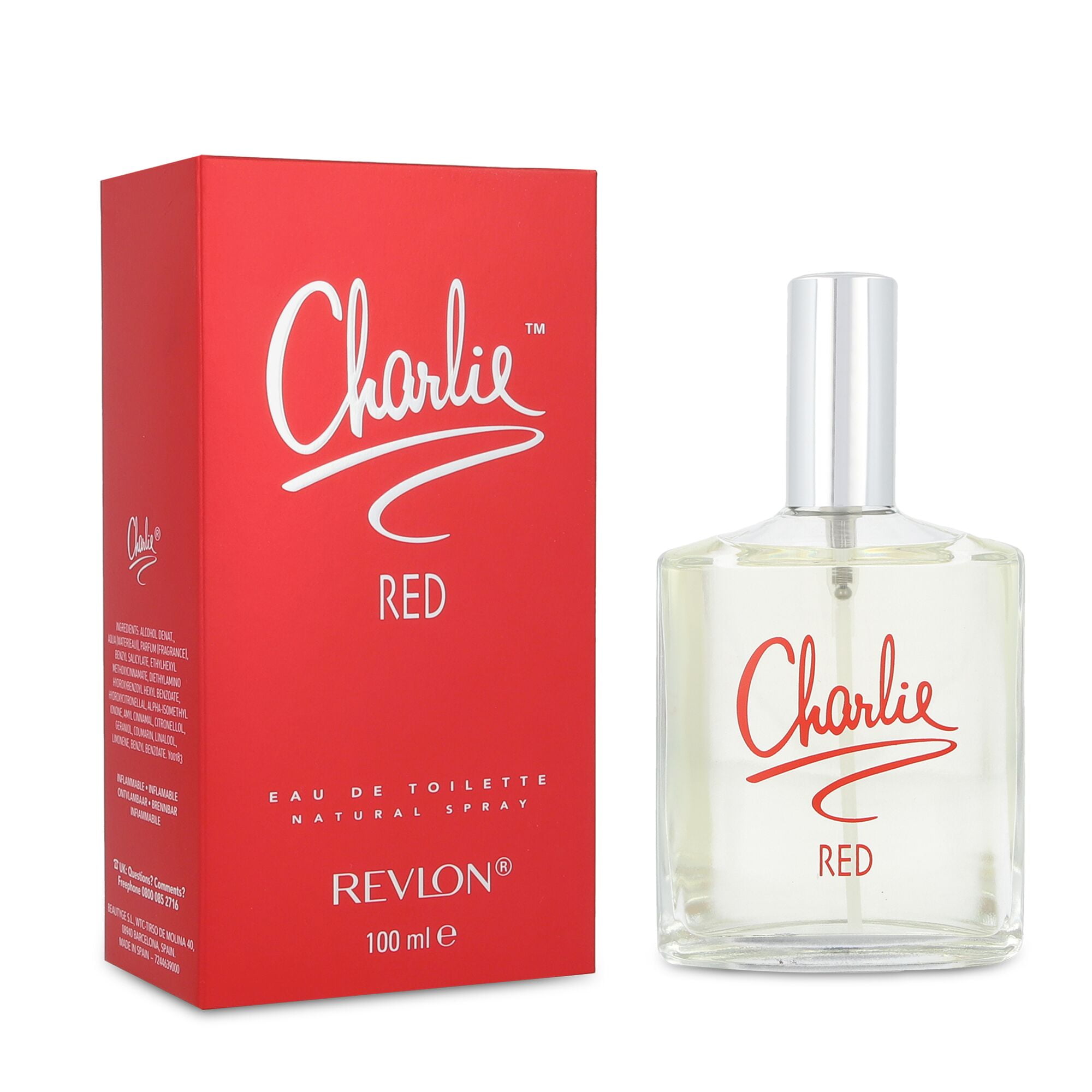 Charlie Red 100 Ml Edt Spray Revlon Model | Bodega Aurrera en línea