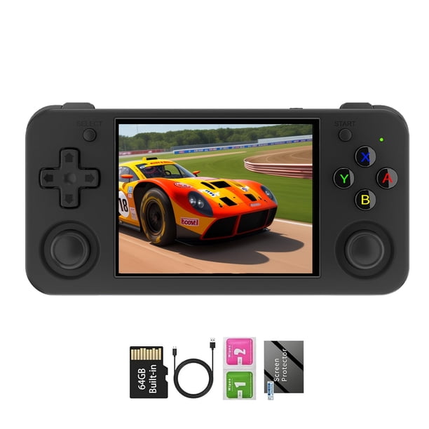 Consola de juegos portátil Anbernic RG35XX H 64GB con accesorios | Walmart en línea