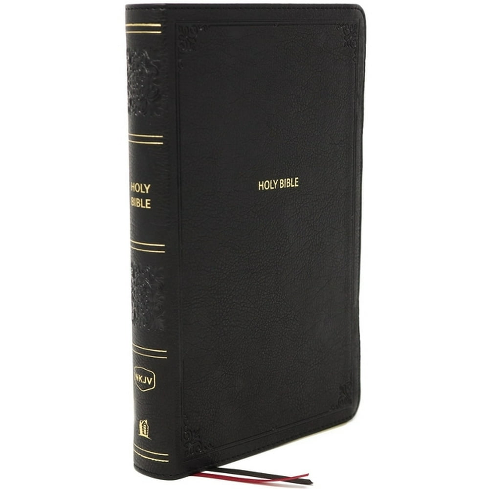 Nkjv Reference Bible Personal Size Large Print Leathersoft Black nkjv-reference-bible-personal-size-large-print-leathersoft-black